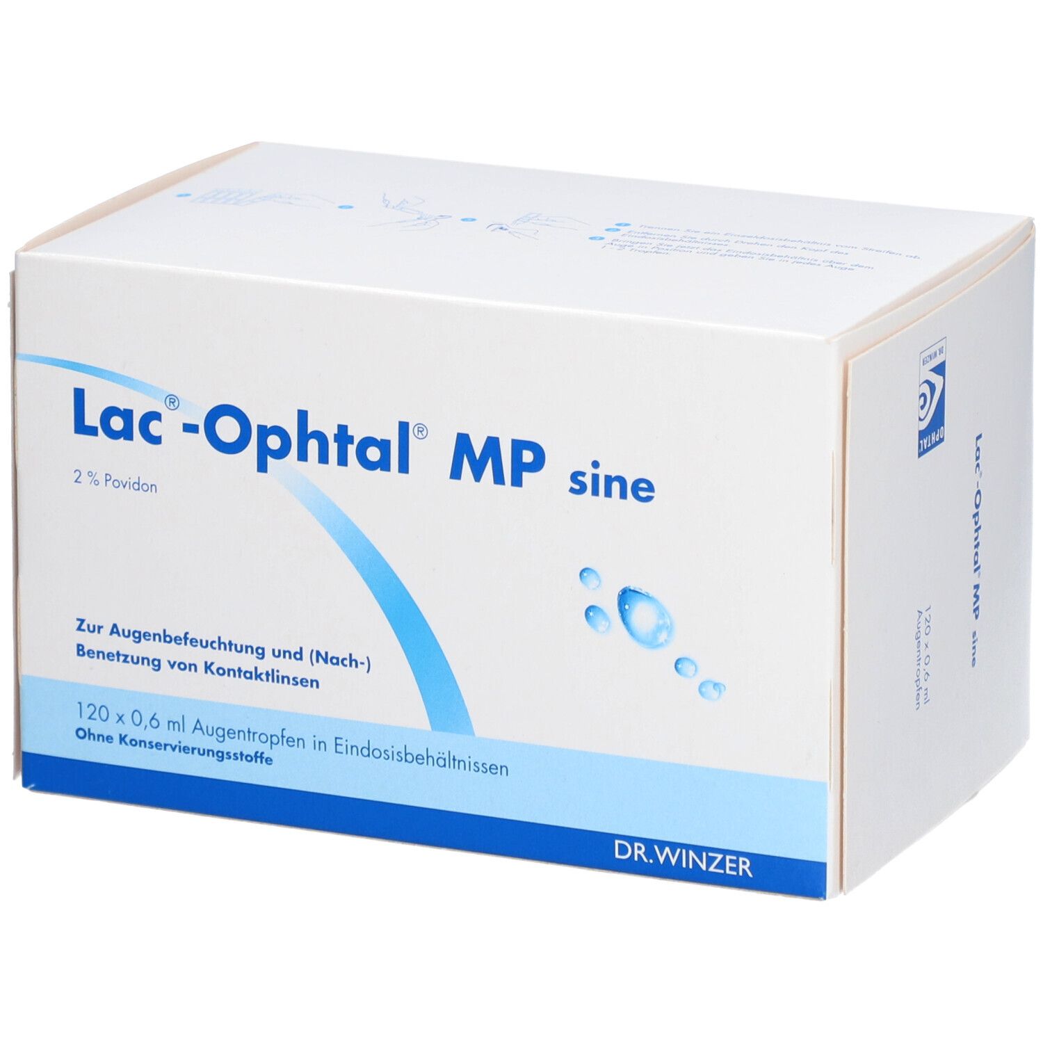 Lac®-Ophtal® MP sine 120x0,6 ml - Shop Apotheke
