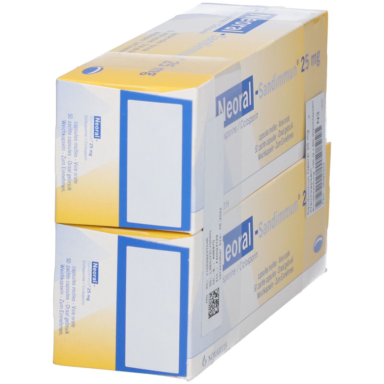 Neoral-Sandiummun® 25 mg 100 St mit dem E-Rezept kaufen - Shop Apotheke