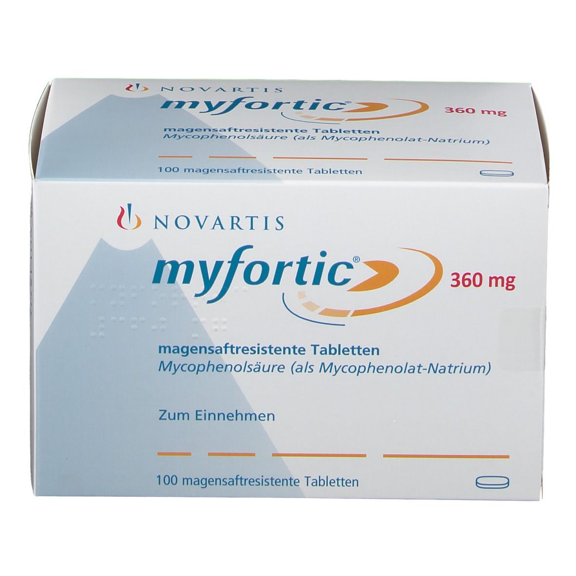 Myfortic 360 mg 100 St mit dem E-Rezept kaufen - Shop Apotheke