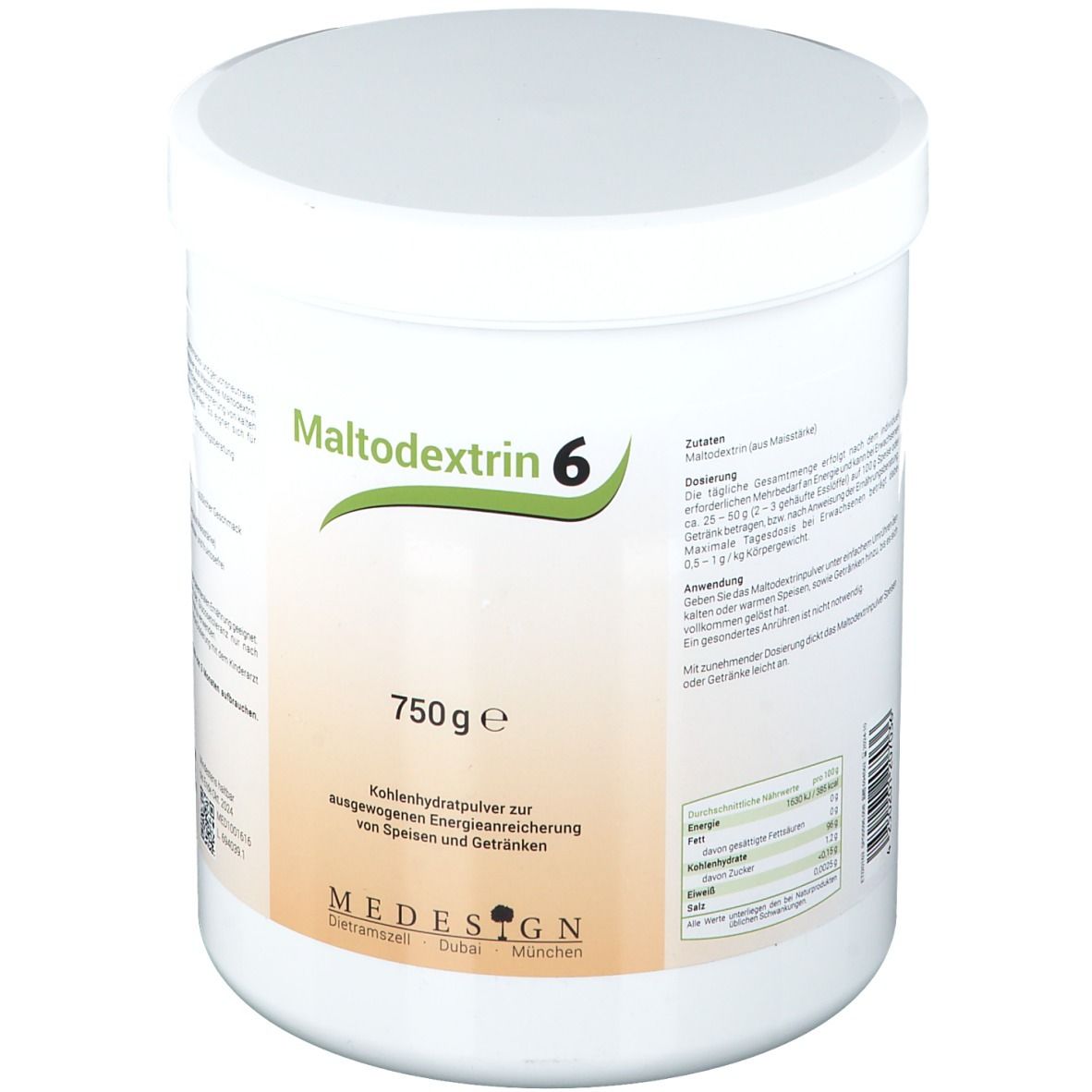 Maltodextrin 6 750 g - Shop Apotheke
