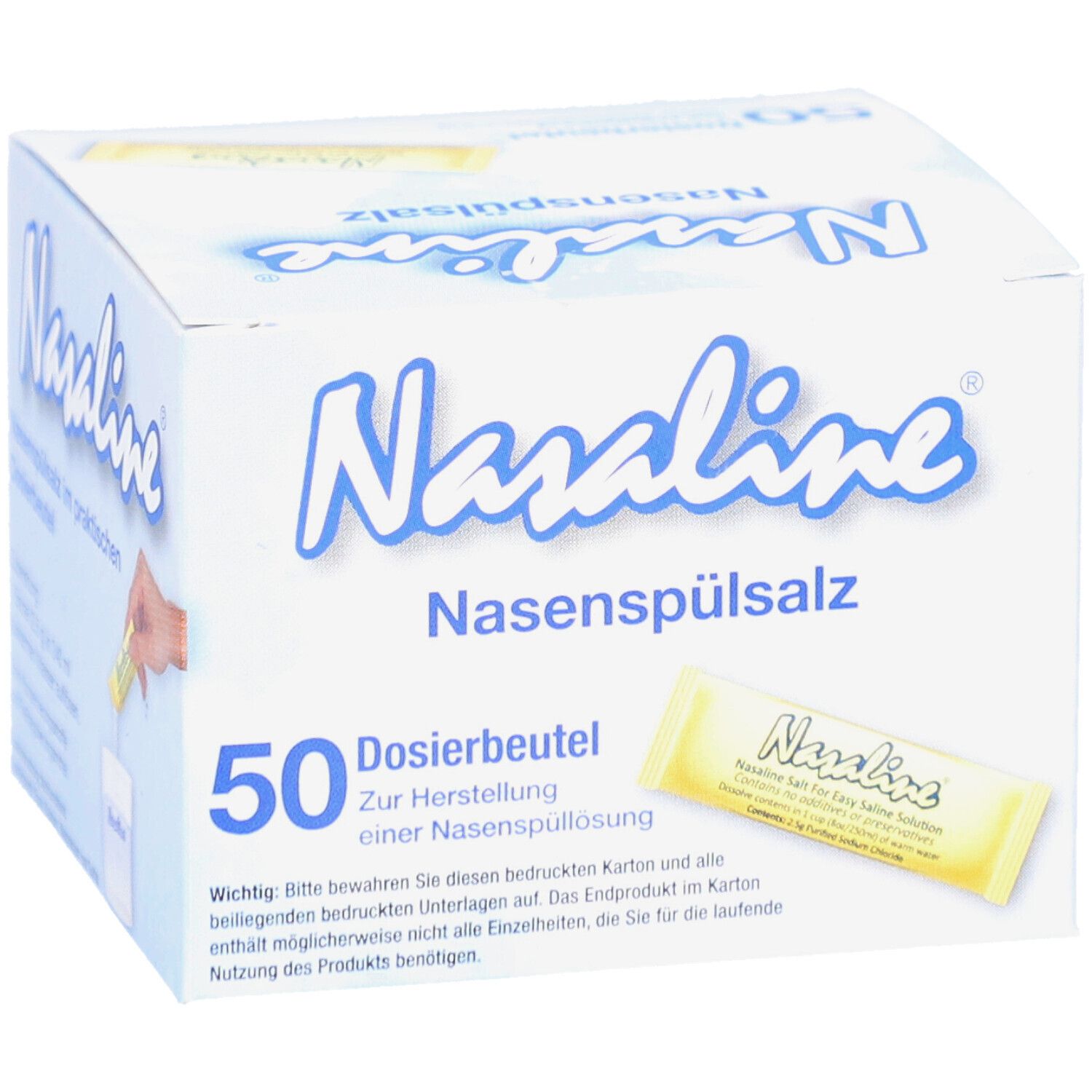Nasaline® Salz 50 St - Shop Apotheke