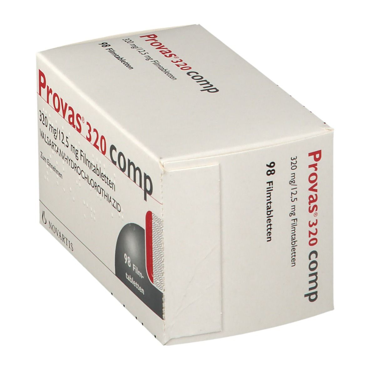 Provas® 320 comp 320 mg/12,5 mg 98 St mit dem E-Rezept kaufen - Shop ...