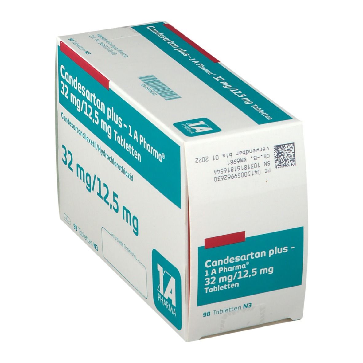 Candesartan Pl 1A 32/12.5 98 St mit dem E-Rezept kaufen - Shop Apotheke