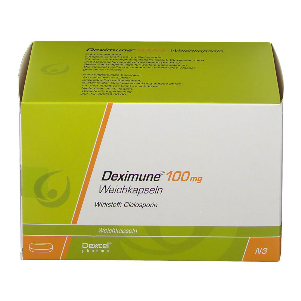 Deximune® 100 mg 60 St mit dem E-Rezept kaufen - Shop Apotheke