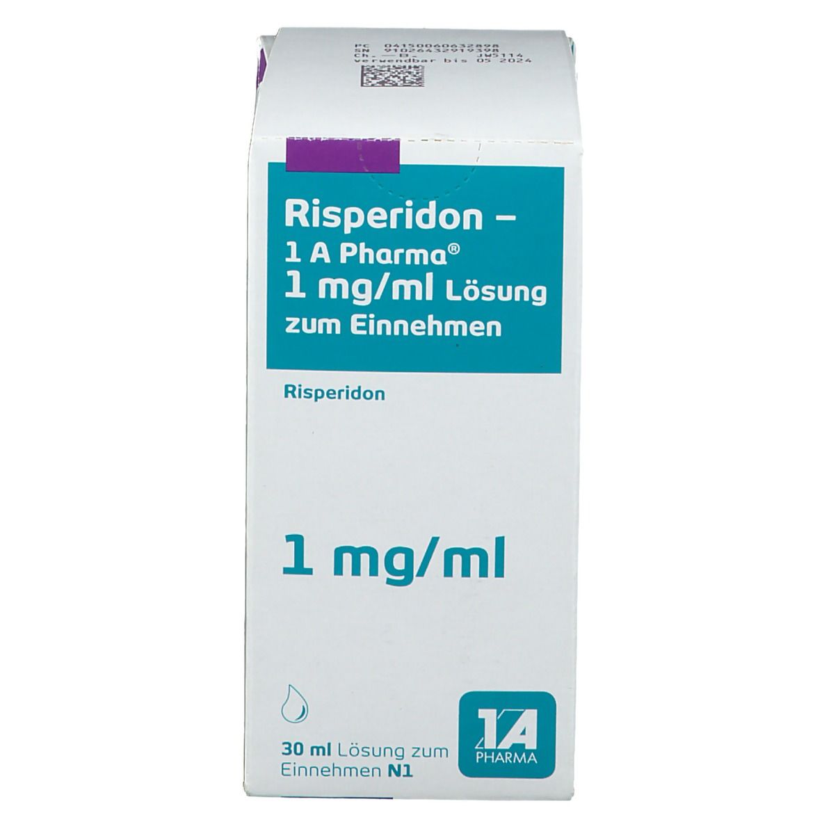 Risperidon - 1 A Pharma® 1 mg/ml Lösung 30 ml mit dem E-Rezept kaufen ...