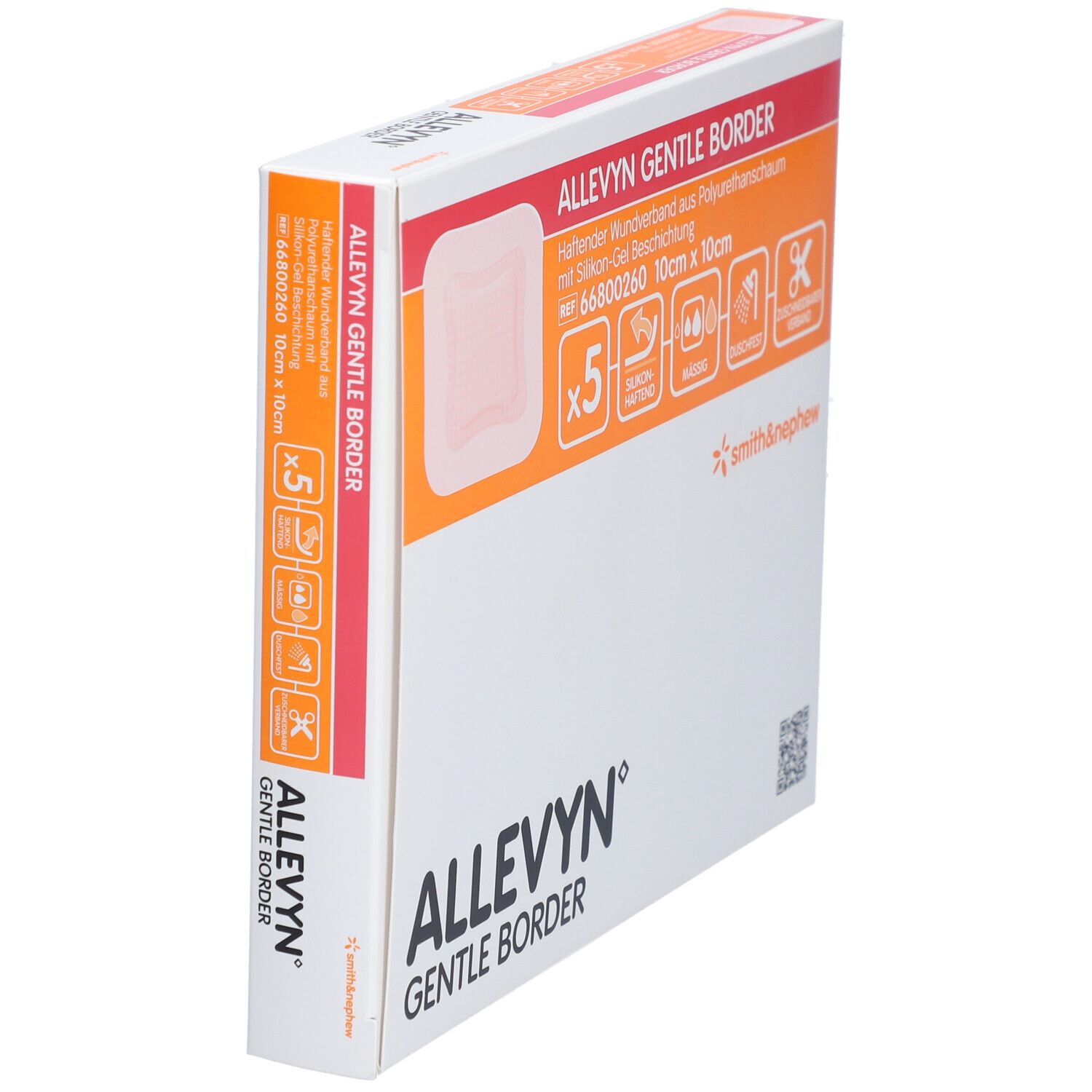 ALLEVYN® Gentle Border 10 x 10 cm 5 St - Shop Apotheke