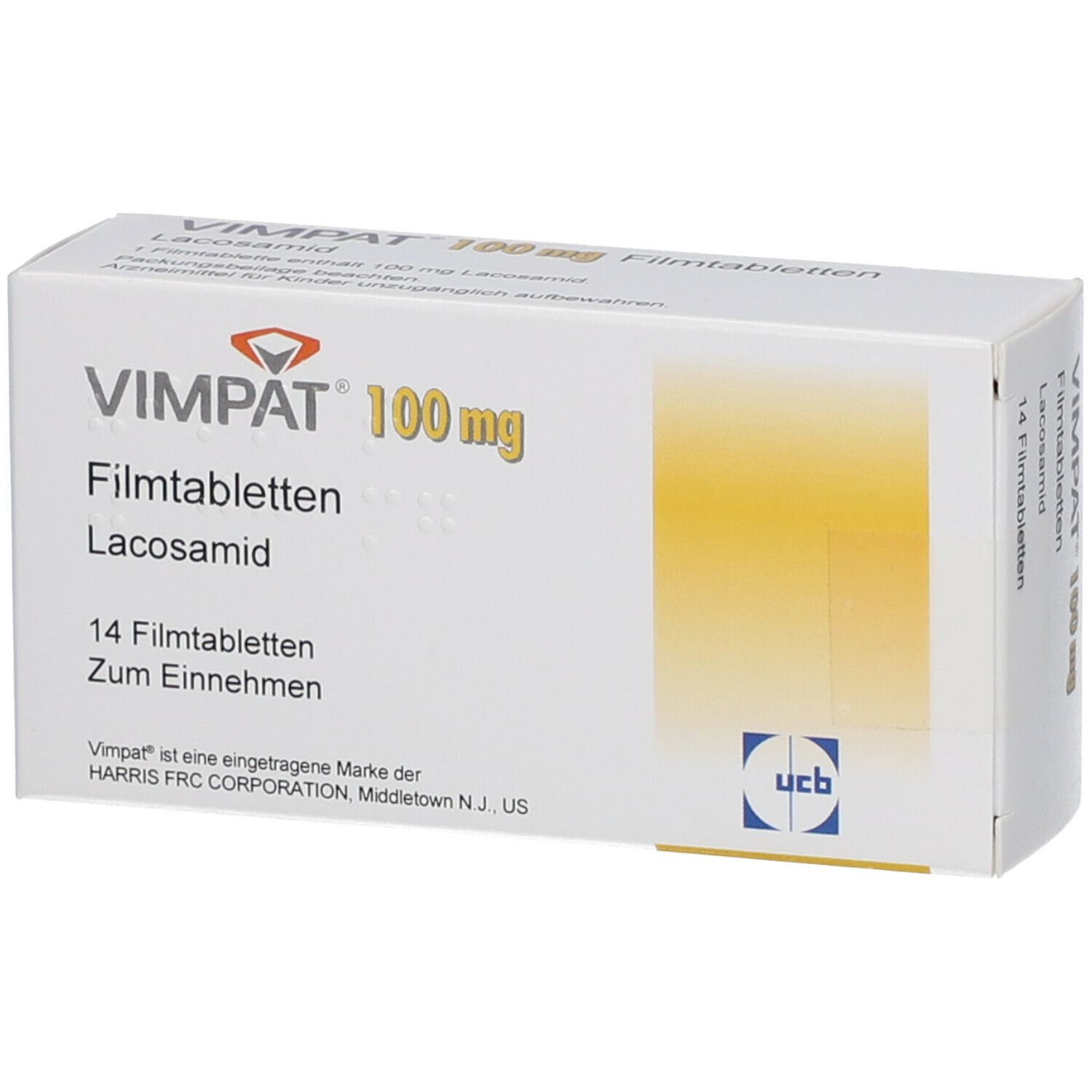 Vimpat 100 mg 14 St mit dem E-Rezept kaufen - Shop Apotheke