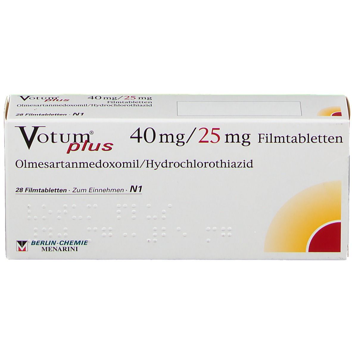 Votum® Plus 40 mg/25 mg 28 St mit dem E-Rezept kaufen - Shop Apotheke