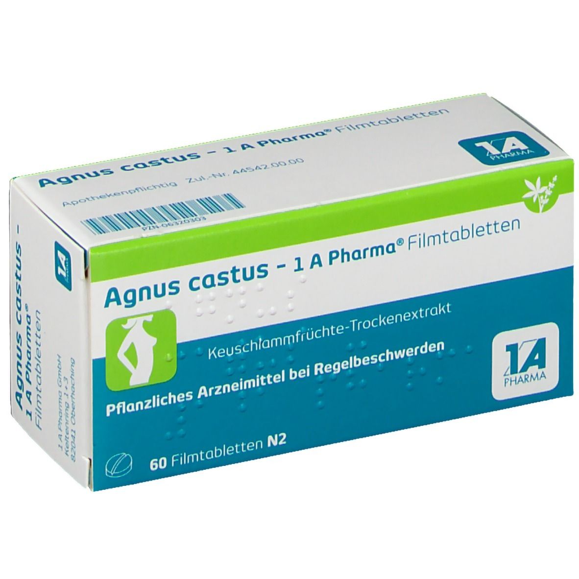 Agnus castus - 1 A Pharma® 60 St - Shop Apotheke