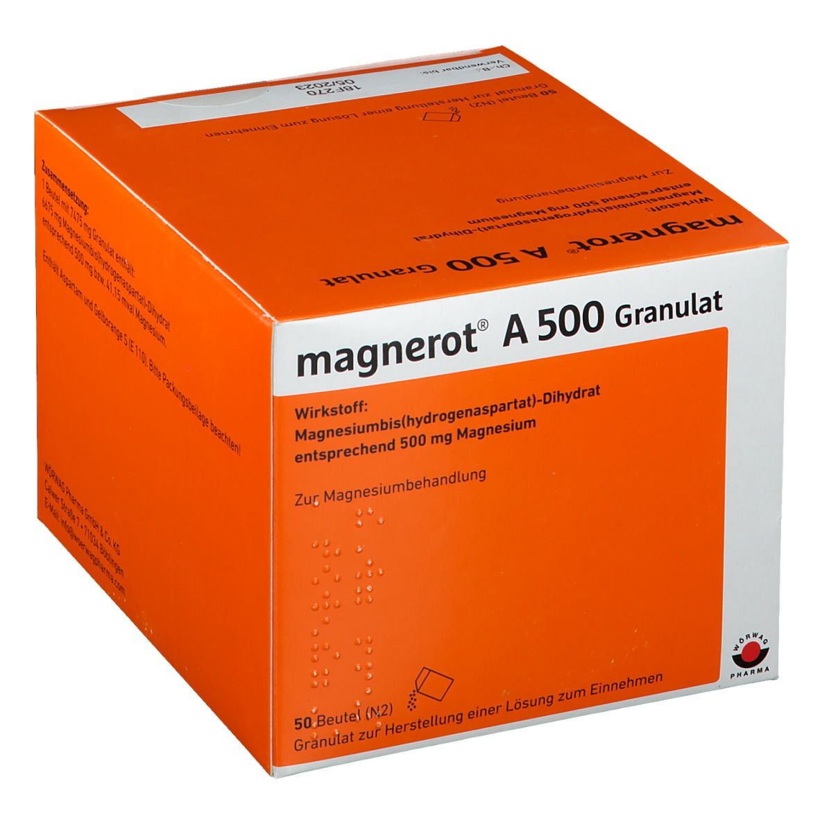 magnerot® A 500 Granulat 50 St - shop-apotheke.com