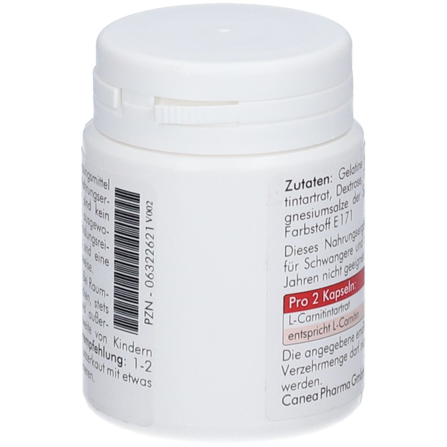 L-Carnitin Kapseln 60 St - Shop Apotheke