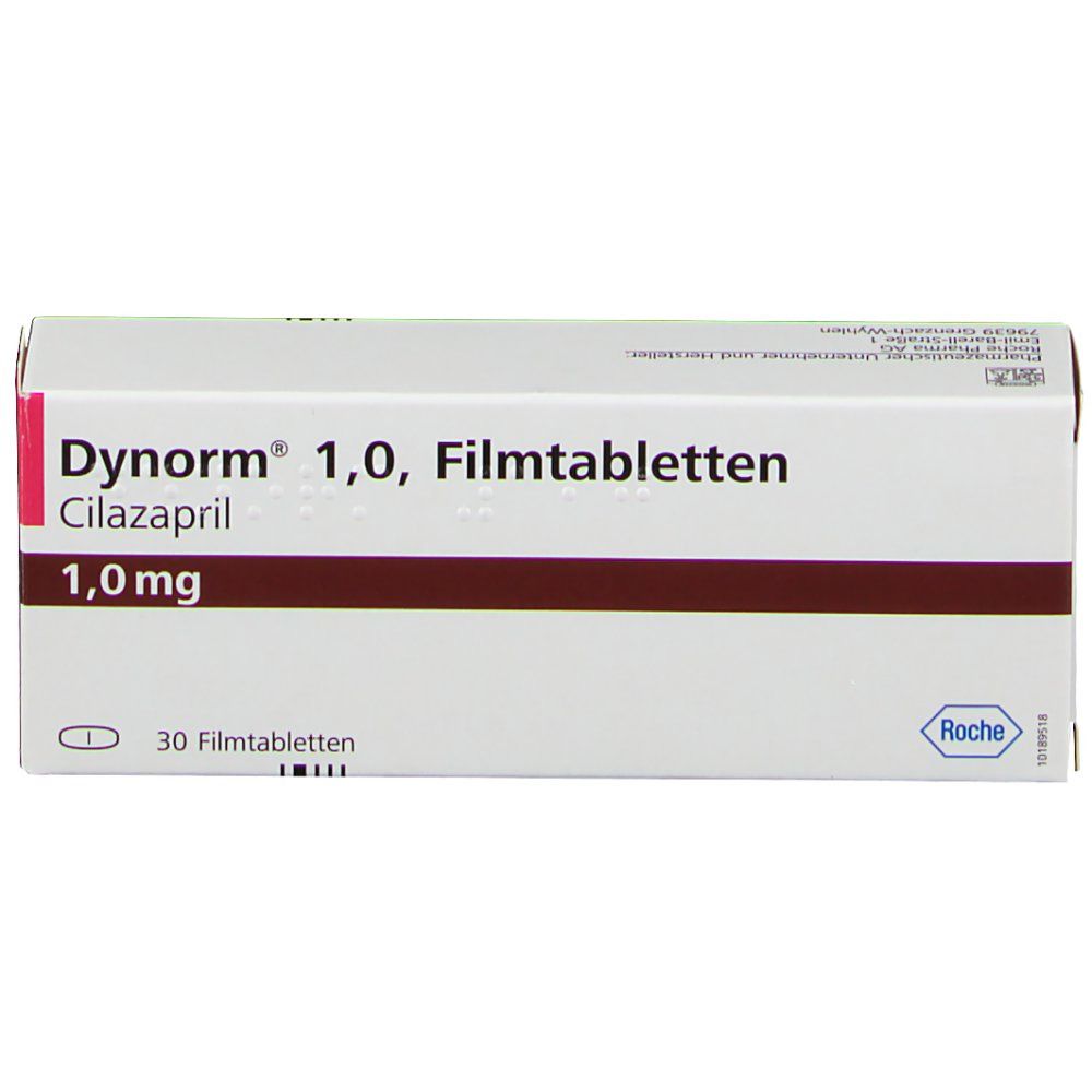DYNORM 1,0 Filmtabletten 30 St mit dem E-Rezept kaufen - Shop Apotheke