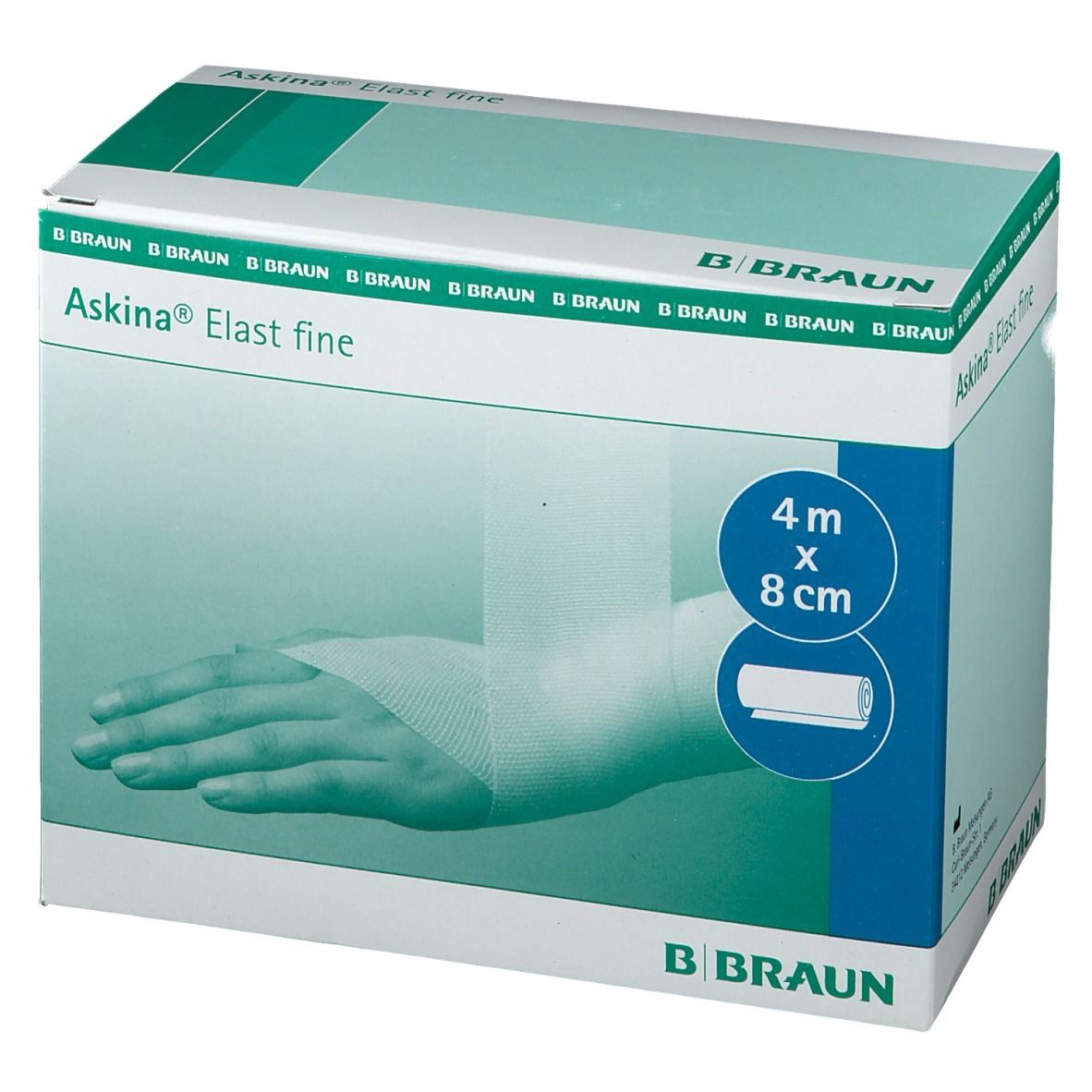 Askina® Elast Fine Fixierbinde 4 m x 8 cm lose 20 St - Shop Apotheke