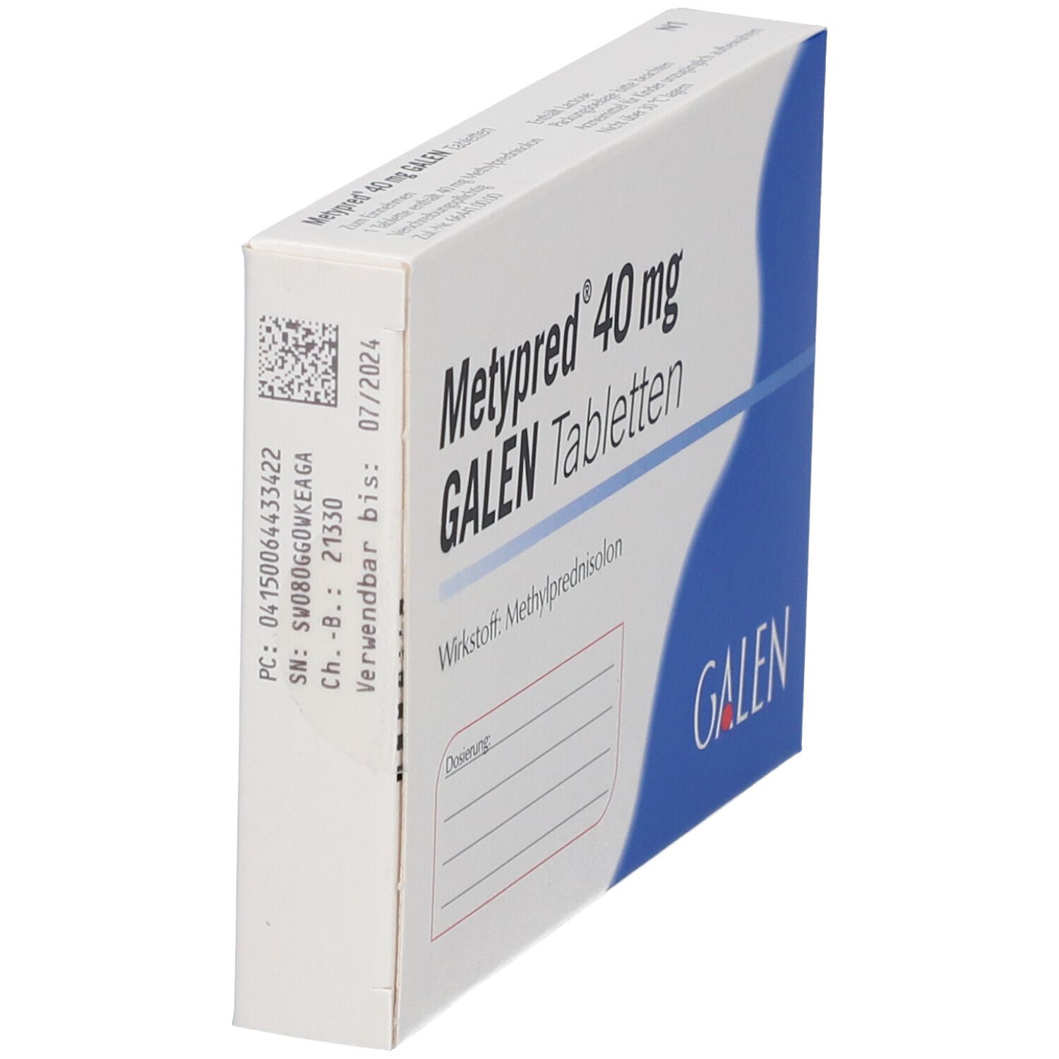 Metypred® 40 mg GALEN 10 St mit dem E-Rezept kaufen - Shop Apotheke