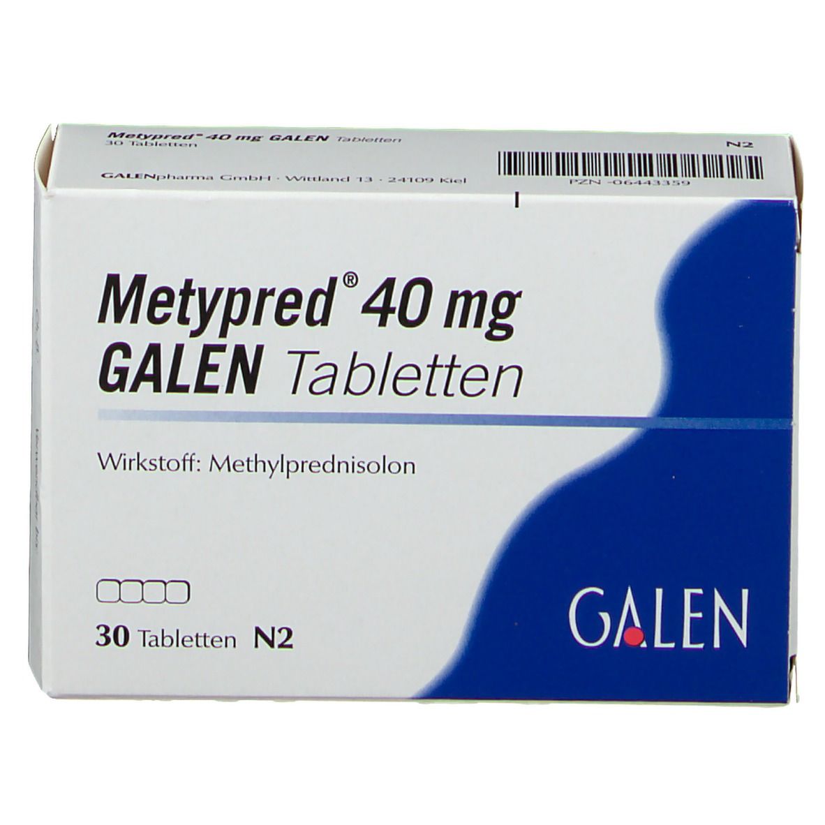 Metypred® 40 mg GALEN 30 St mit dem E-Rezept kaufen - Shop Apotheke