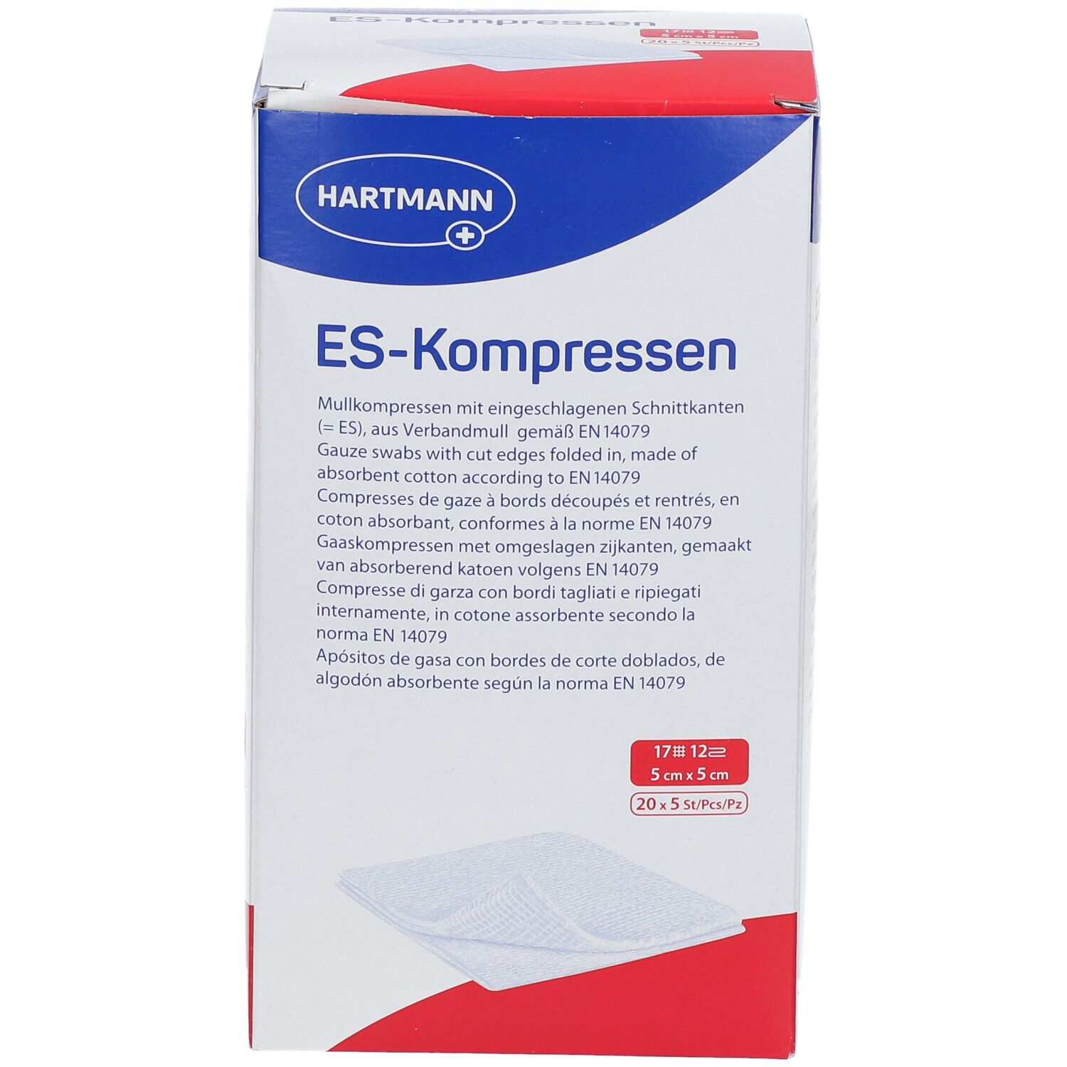 ES-Kompressen steril 5 x 5 cm 20x5 St - shop-apotheke.com