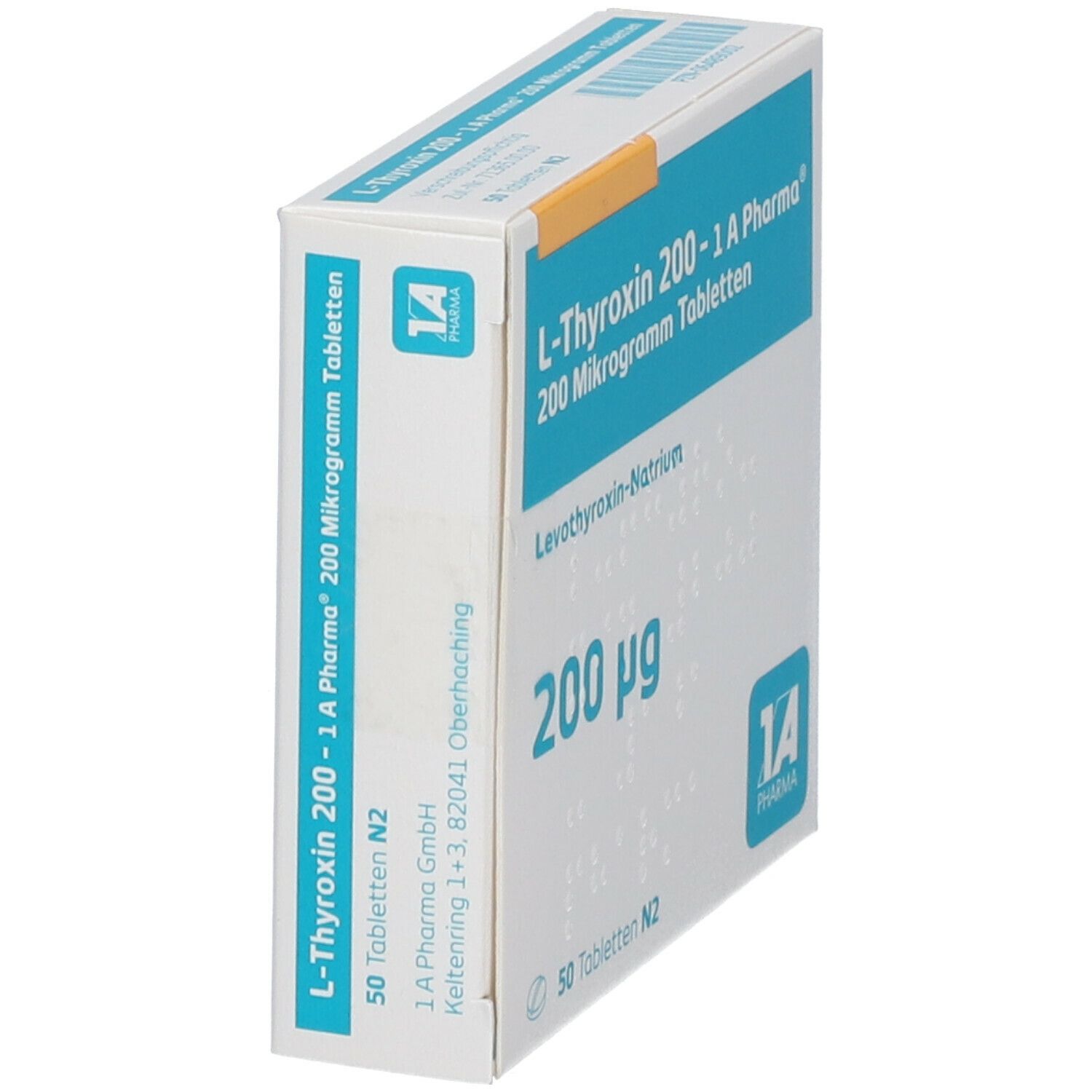 L-Thyroxin 200 - 1 A Pharma® 50 St mit dem E-Rezept kaufen - Shop Apotheke