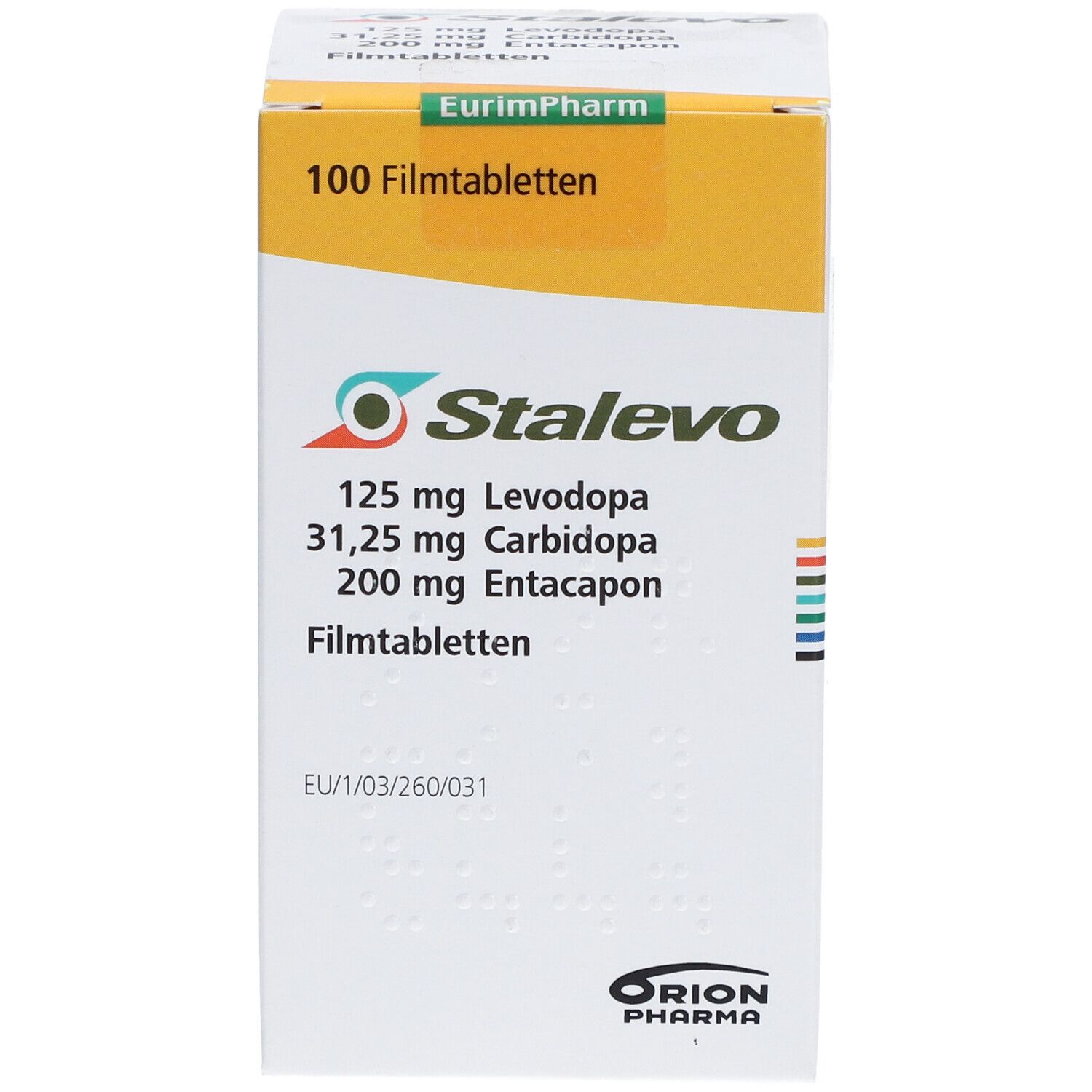Stalevo 125 mg/31,25 mg/200 mg 100 St mit dem E-Rezept kaufen - Shop ...