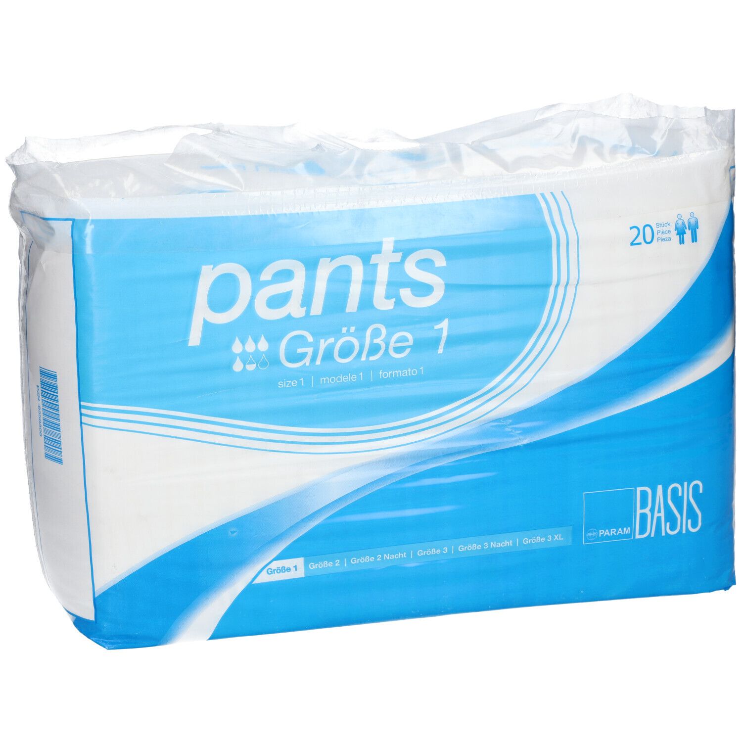 PARAM Pants Basis Größe 1 Tag 20 St - Shop Apotheke