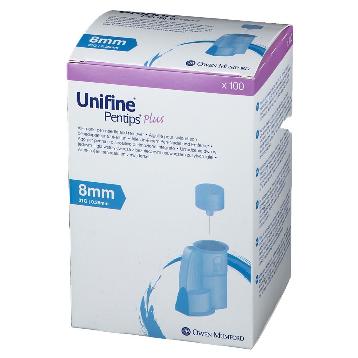 Unifine® Pentips® 31 G 8 mm 100 St - Shop Apotheke