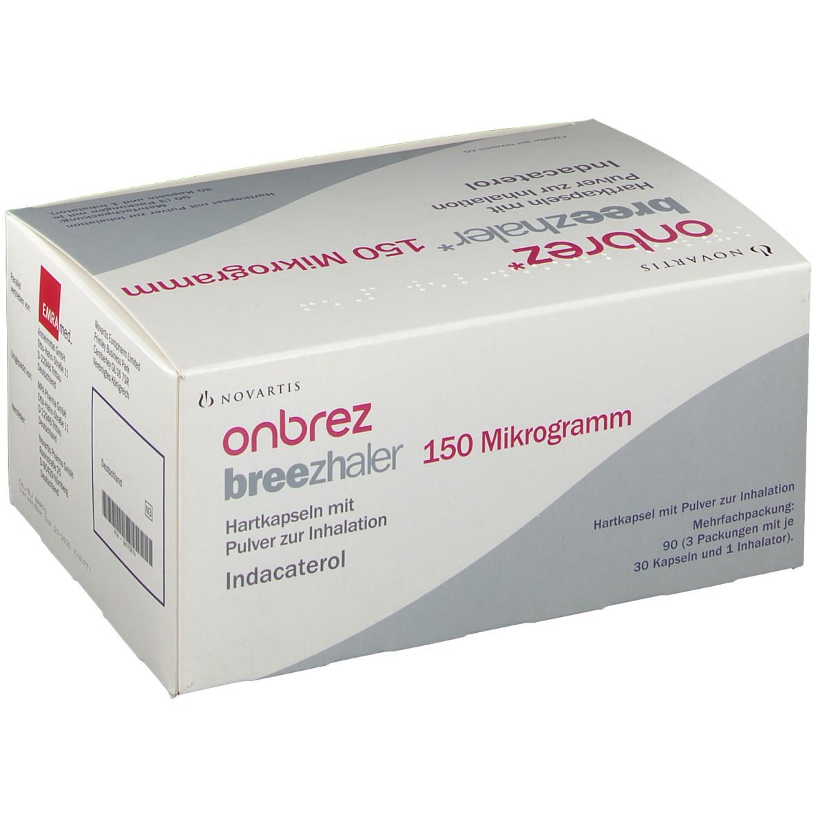 Onbrez Breezhaler 150 µg 3x30 St mit dem E-Rezept kaufen - Shop Apotheke