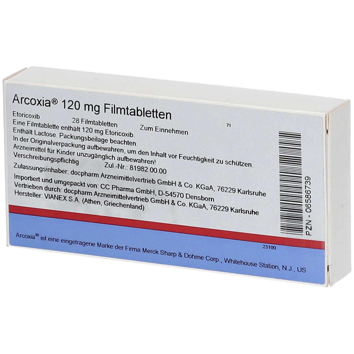 ARCOXIA 120 mg Filmtabletten 28 St mit dem E-Rezept kaufen - Shop Apotheke
