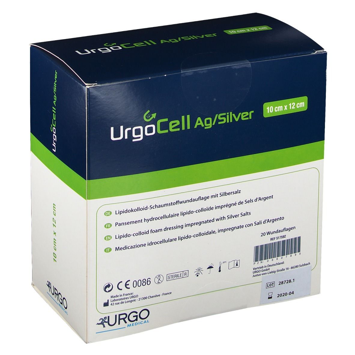 URGOCELL SILVER NON A10X12 20 St - Shop Apotheke