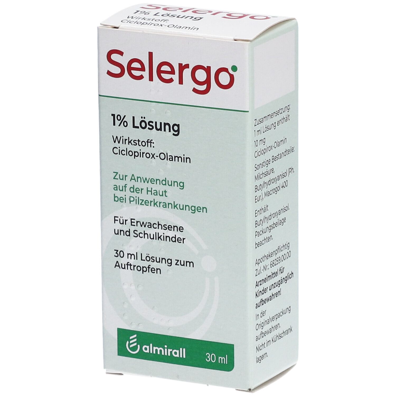 Selergo® 1% Lösung 30 ml - Shop Apotheke