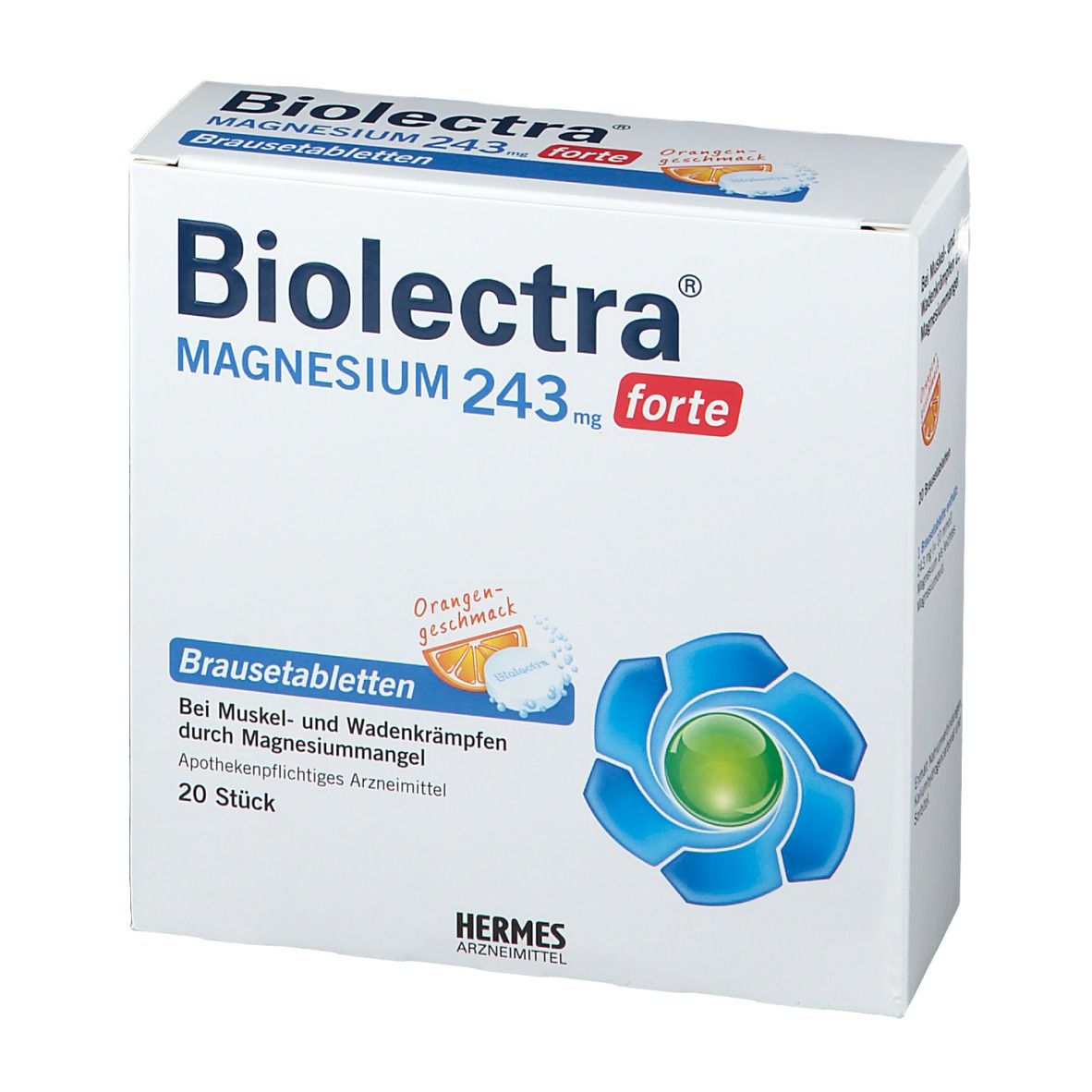 Biolectra® Magnesium 243 mg forte Brausetabletten Orange 20 St - shop ...