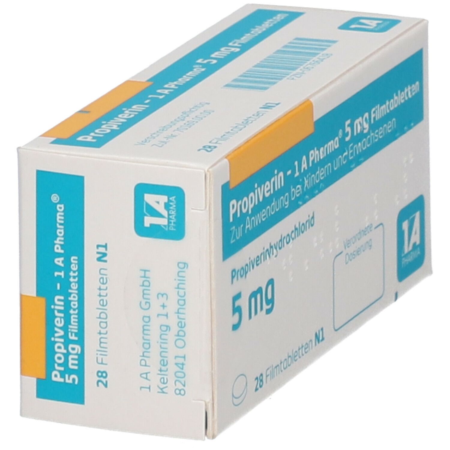 Propiverin - 1 A Pharma® 5 mg 28 St - shop-apotheke.com