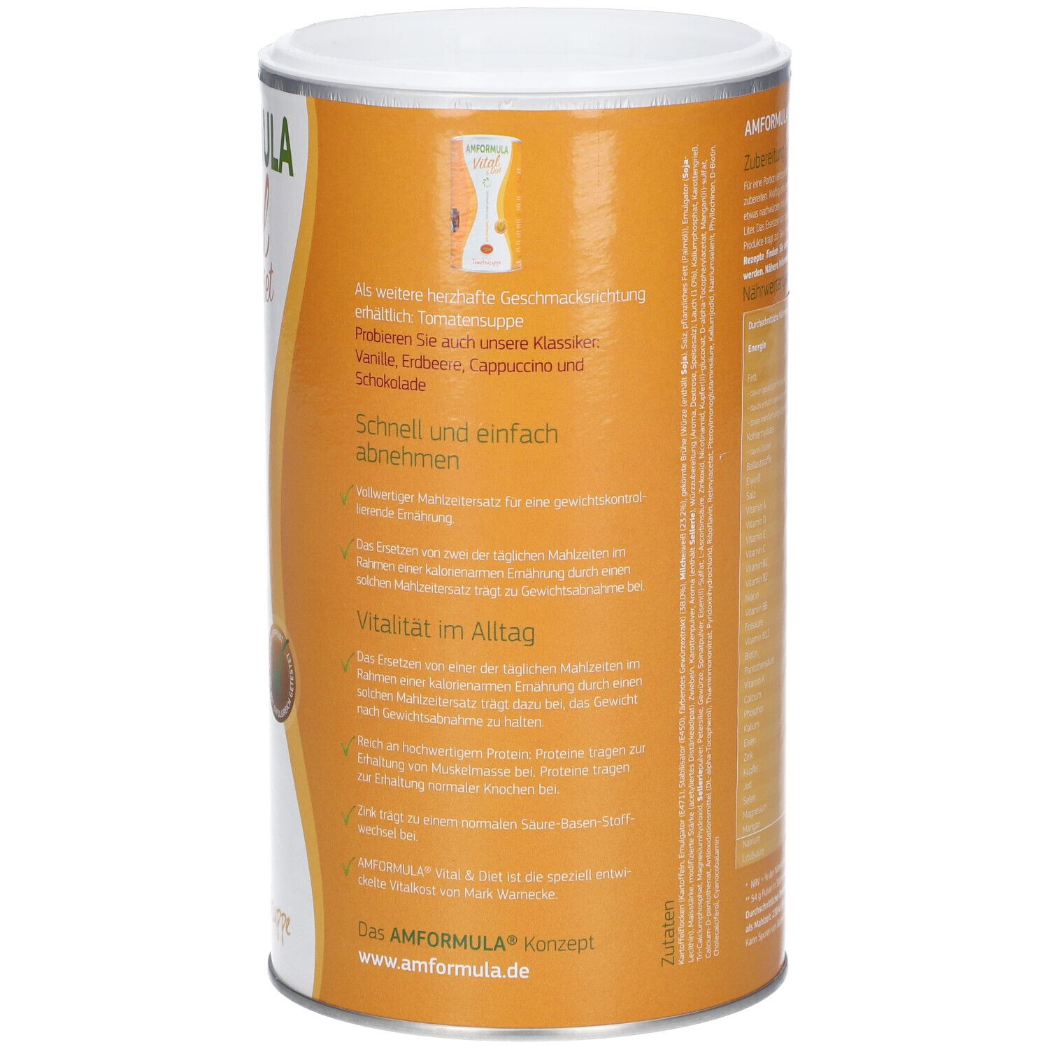 Amformula® Diet Mahlzeitersatz Kartoffellauchsuppe 432 g - Shop Apotheke