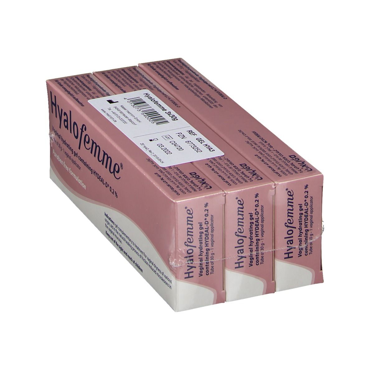 Hyalofemme® Vaginalgel 3x30 g - Shop Apotheke