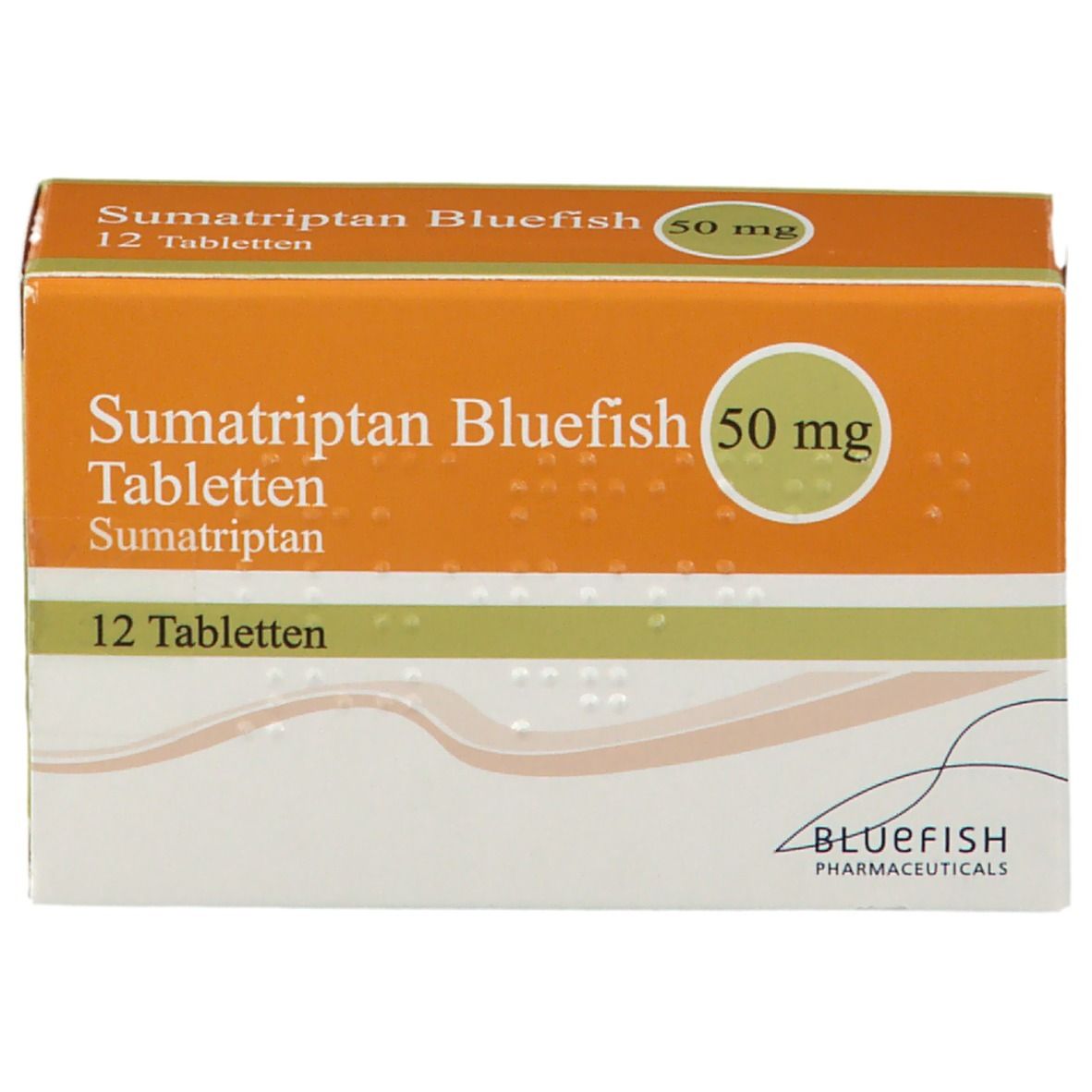 Sumatriptan Bluefish 50 mg 12 St mit dem E-Rezept kaufen - Shop Apotheke
