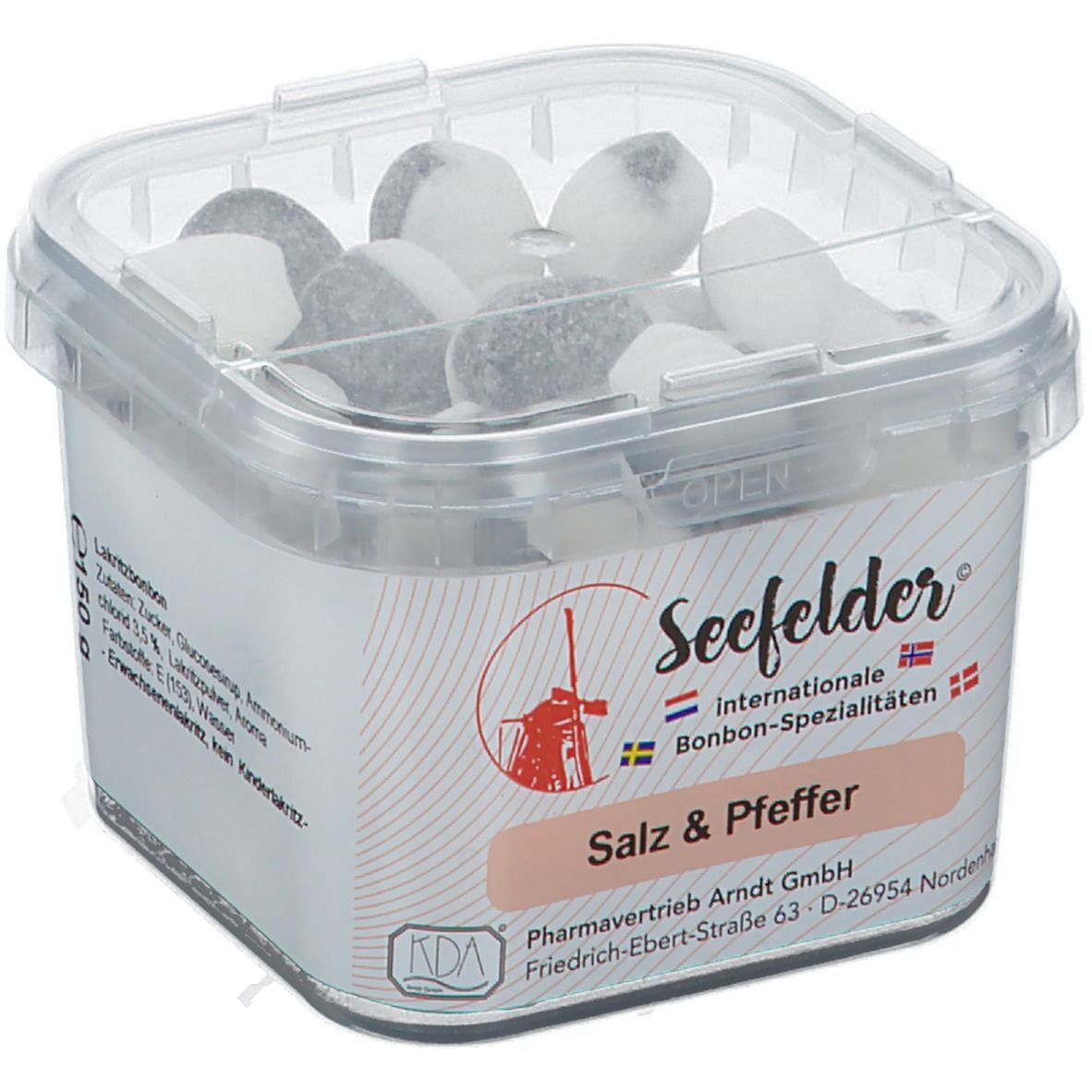 KDA® Seefelder Salz + Pfeffer 150 g - Shop Apotheke