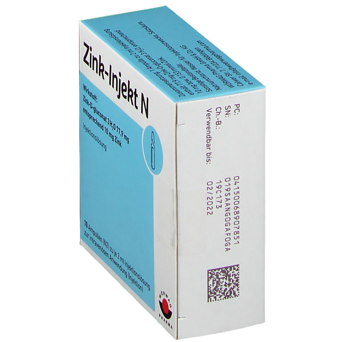 Zink-Injekt N 10x2 ml - shop-apotheke.com