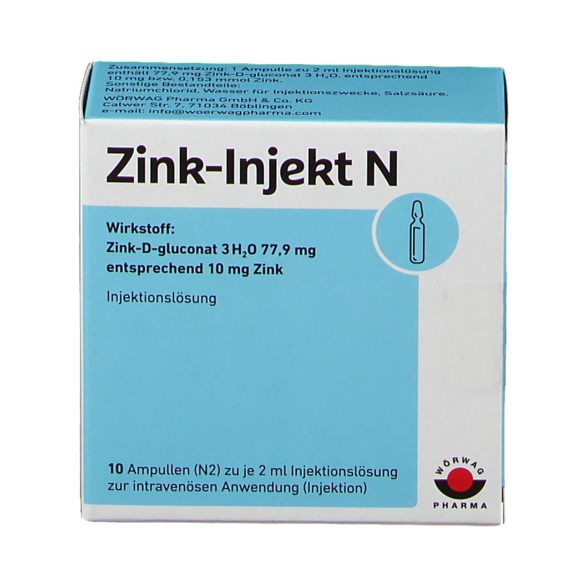 Zink-Injekt N 10x2 ml - shop-apotheke.com
