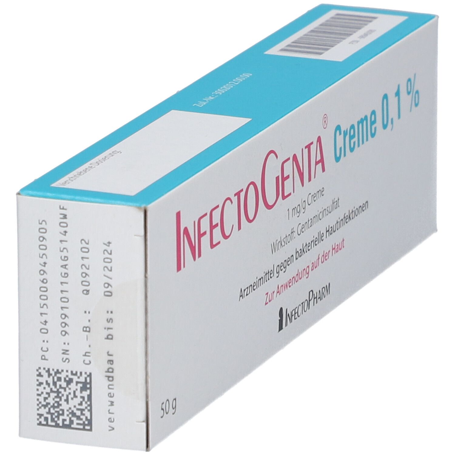 InfectoGenta® Creme 0,1 % 50 g mit dem E-Rezept kaufen - Shop Apotheke