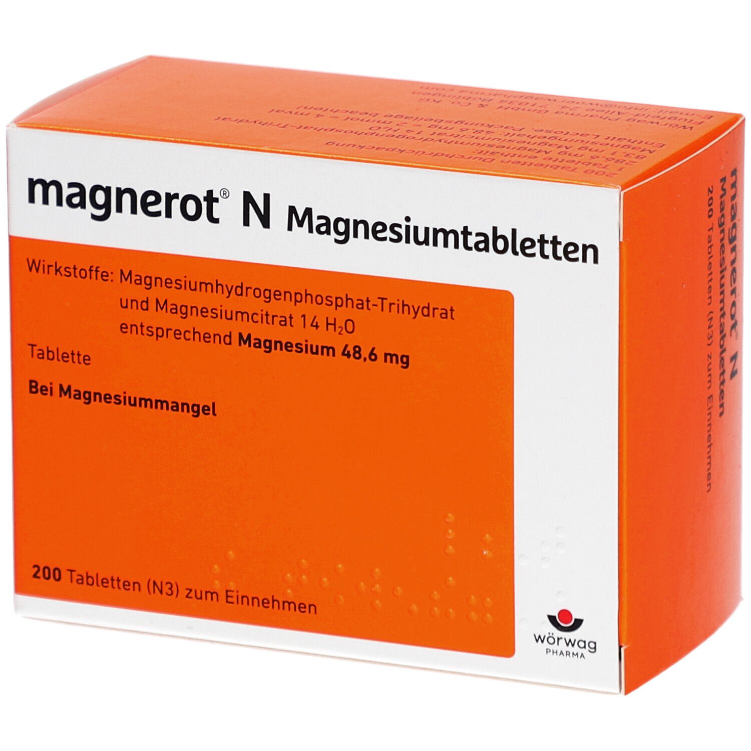 Magnerot® N Magnesiumtabletten 200 St - shop-apotheke.com