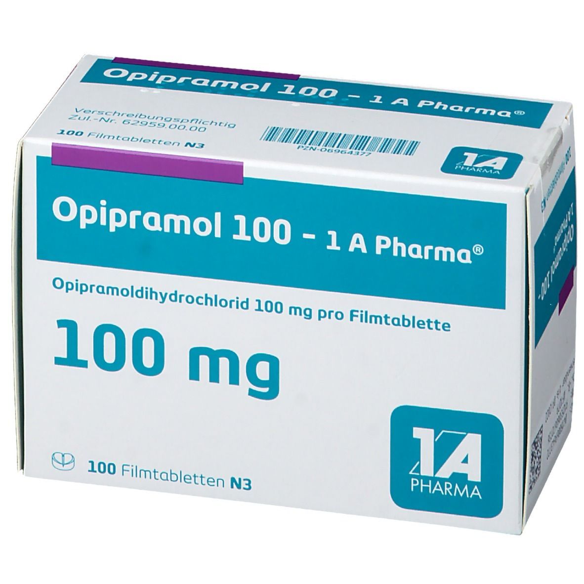 Opipramol 1A Pharma® 100Mg 100 St mit dem E-Rezept kaufen - Shop Apotheke