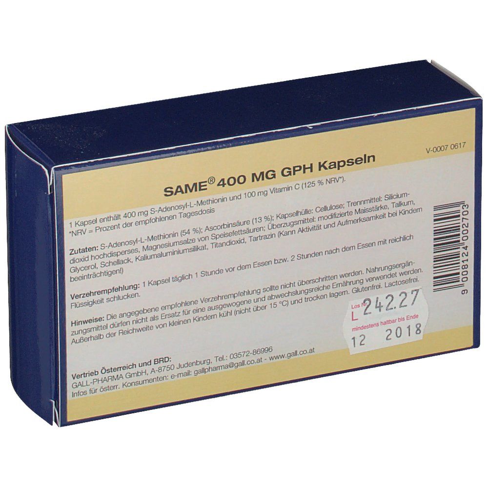 SAME® 400mg GPH 60 St - Shop Apotheke