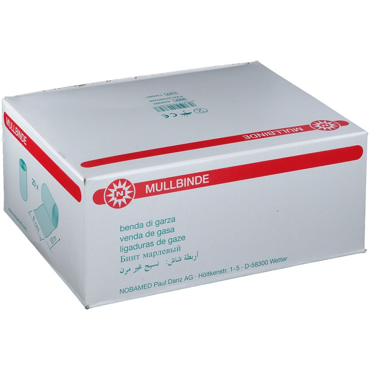 Mullbinde 8 cm x 10 m 20 St - Shop Apotheke