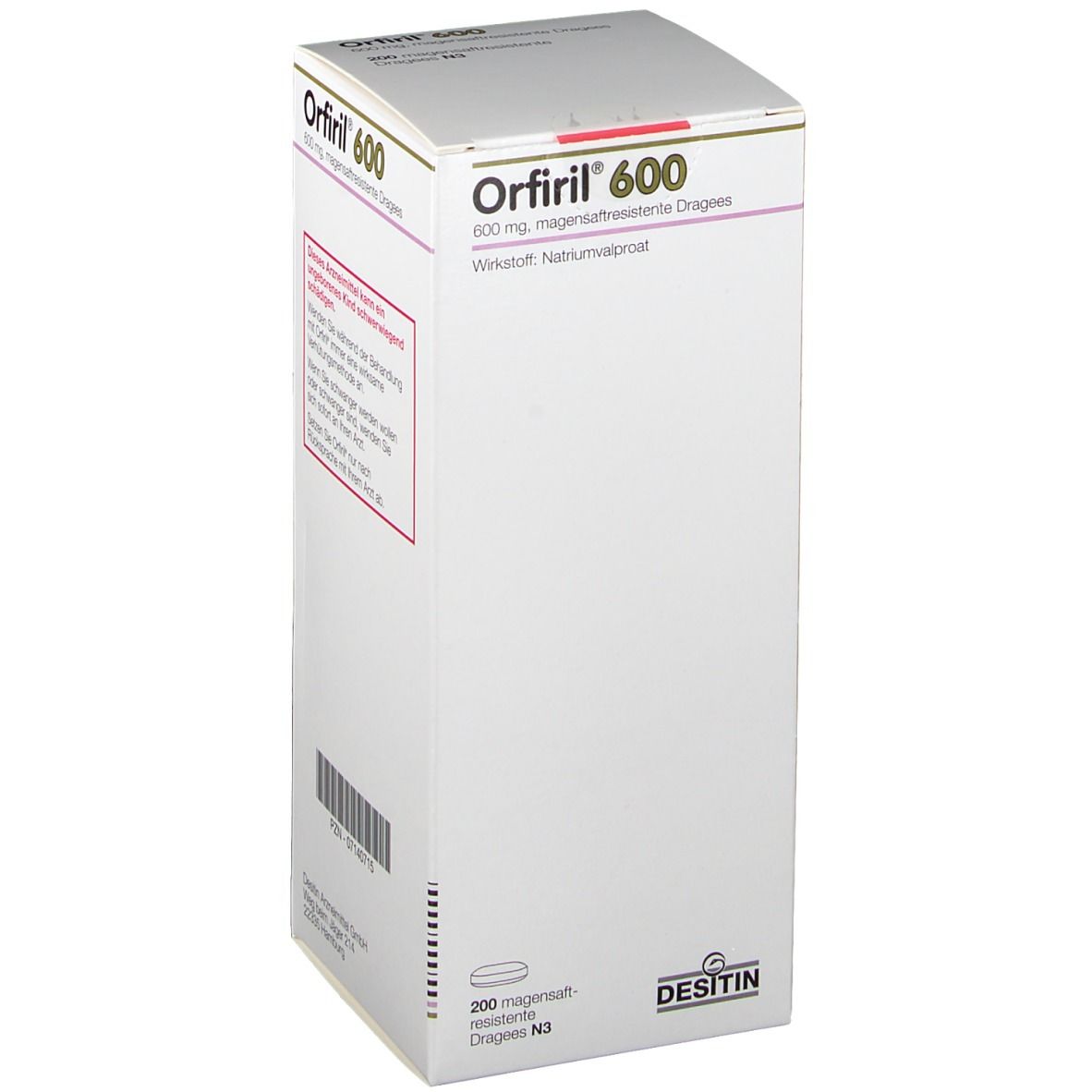 Orfiril® 600 200 St - shop-apotheke.com