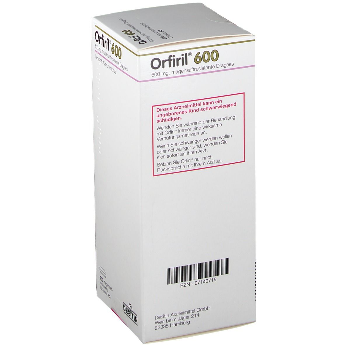 Orfiril® 600 200 St - shop-apotheke.com
