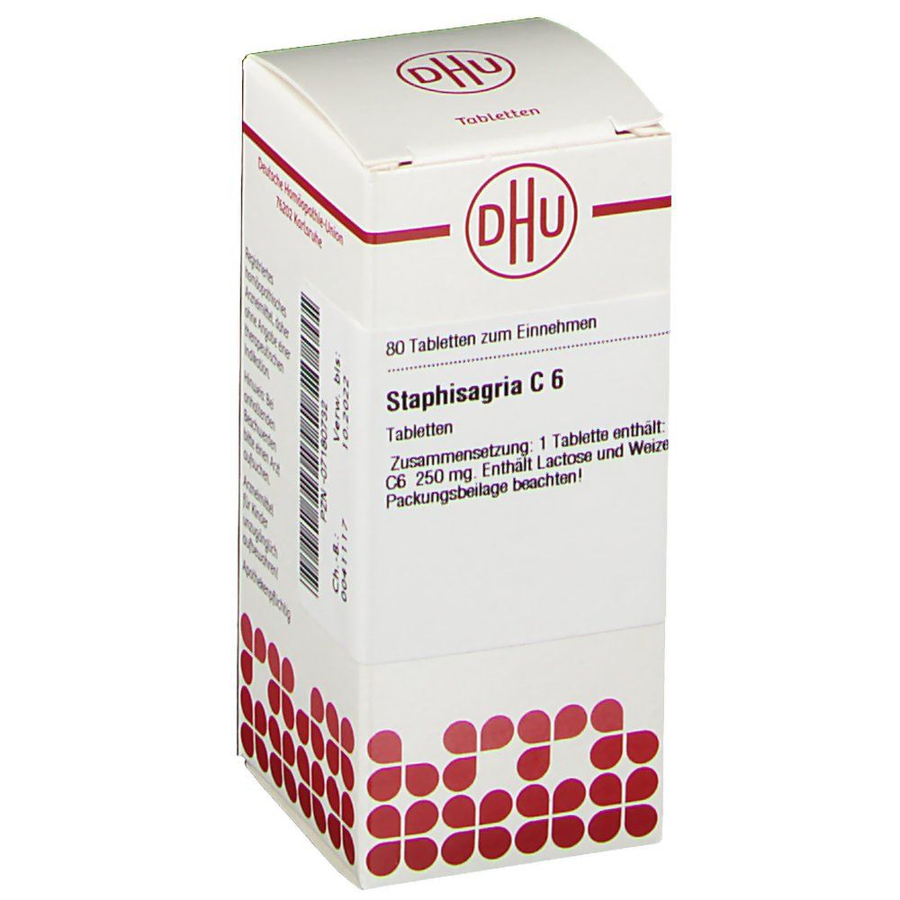 DHU Staphisagria C6 80 St - Shop Apotheke