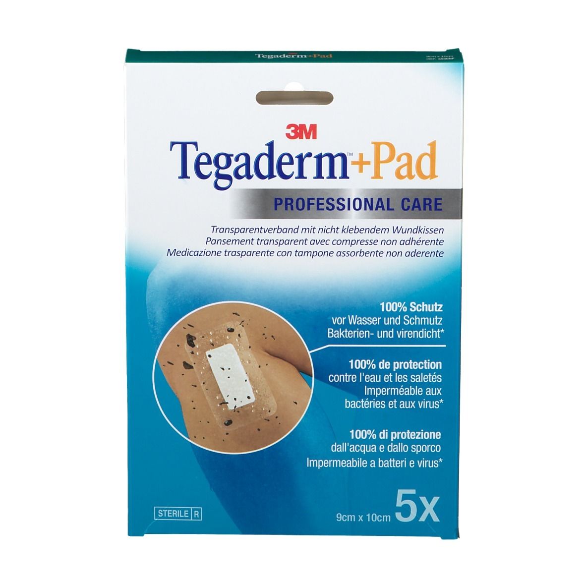 3M Tegaderm + Pad 9 x 10 cm 5 St - Shop Apotheke