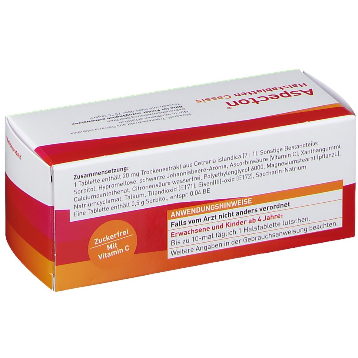 Aspecton® Halstabletten Cassis 60 St - shop-apotheke.at