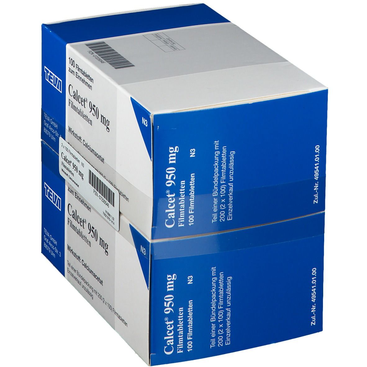 Calcet® 950mg 200 St - Shop Apotheke