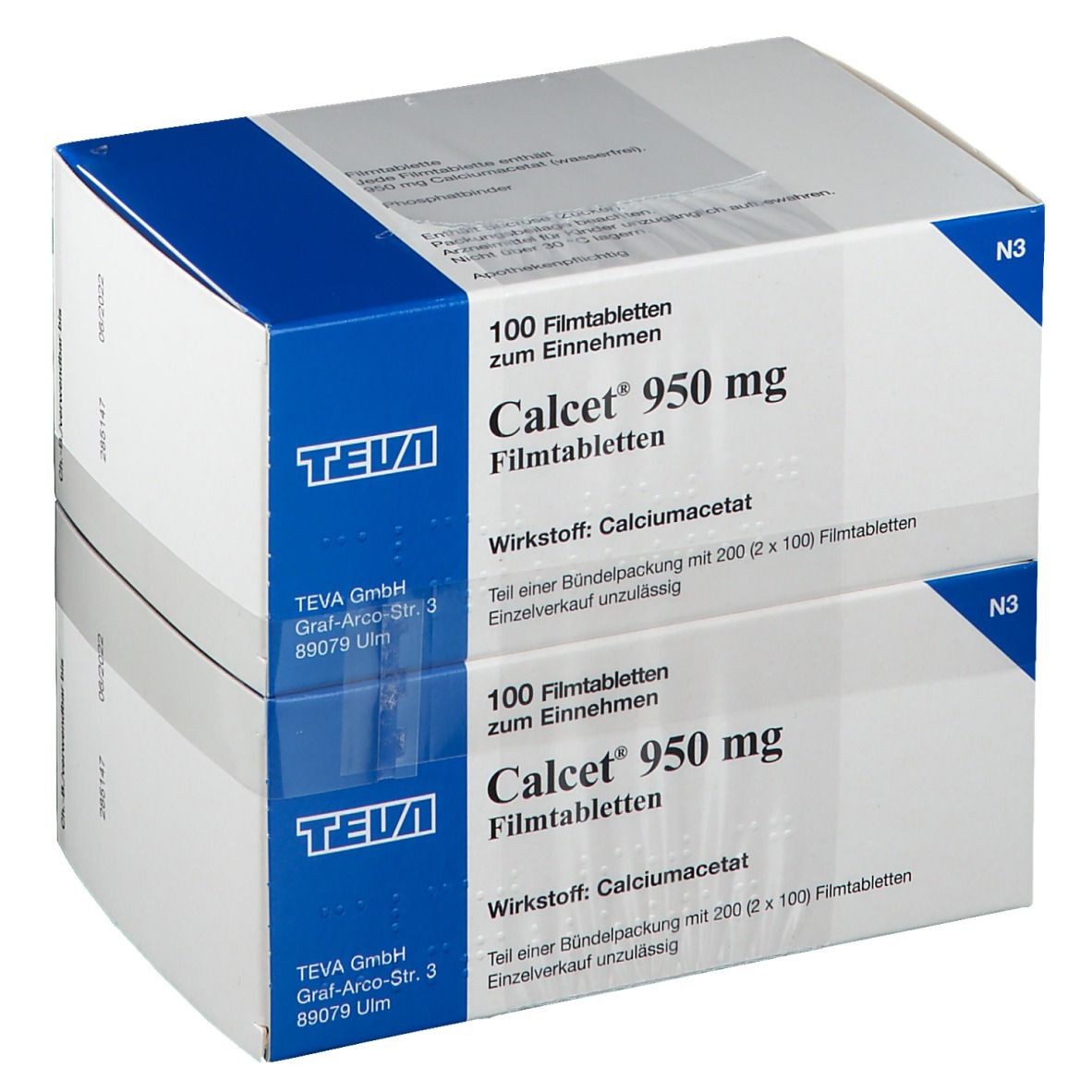 Calcet® 950mg 200 St - Shop Apotheke
