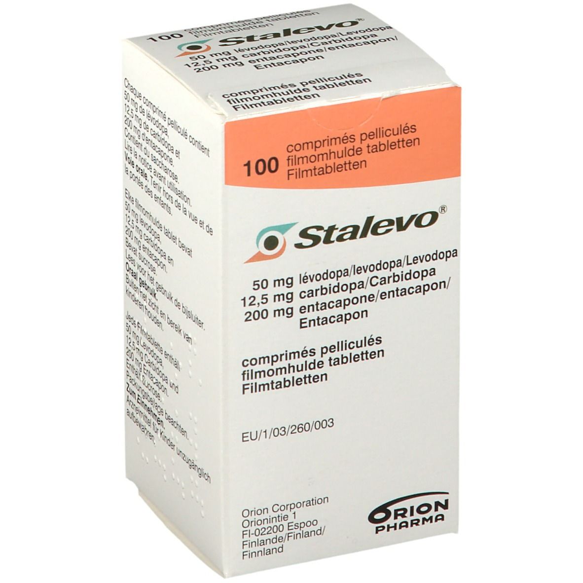 Stalevo® 50 mg/12,5 mg/200 mg 100 St mit dem E-Rezept kaufen - Shop ...