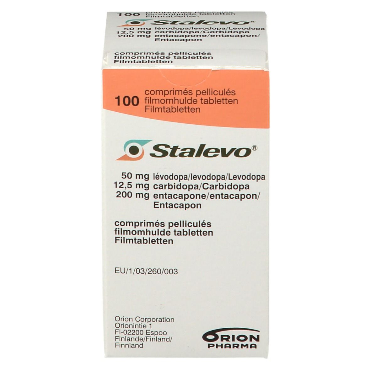 Stalevo® 50 mg/12,5 mg/200 mg 100 St mit dem E-Rezept kaufen - Shop ...